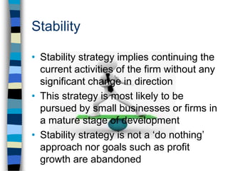 Stability & retrenchment management BMS | PPT