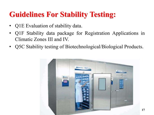 STABILITY TESTING DURING PRODUCT DEVELOPMENT | PPTX