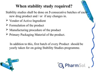 STABILITY STABILITY of Pharmaceutical Products | PPT
