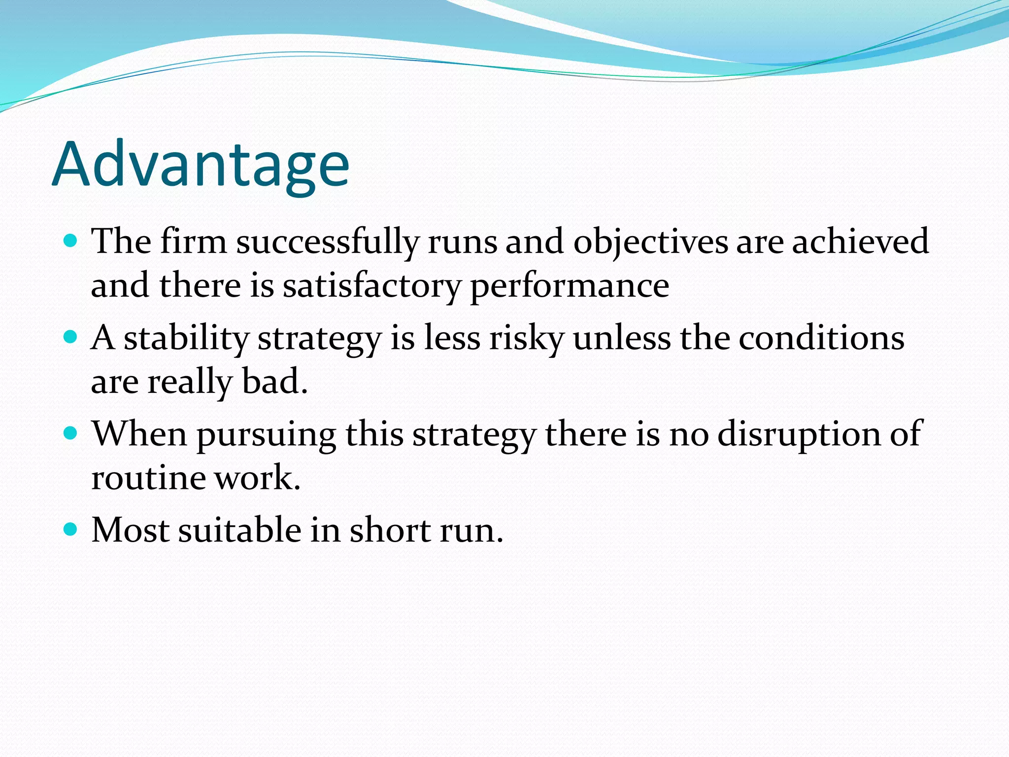 Stability strategy abhishek prakash02 | PPTX
