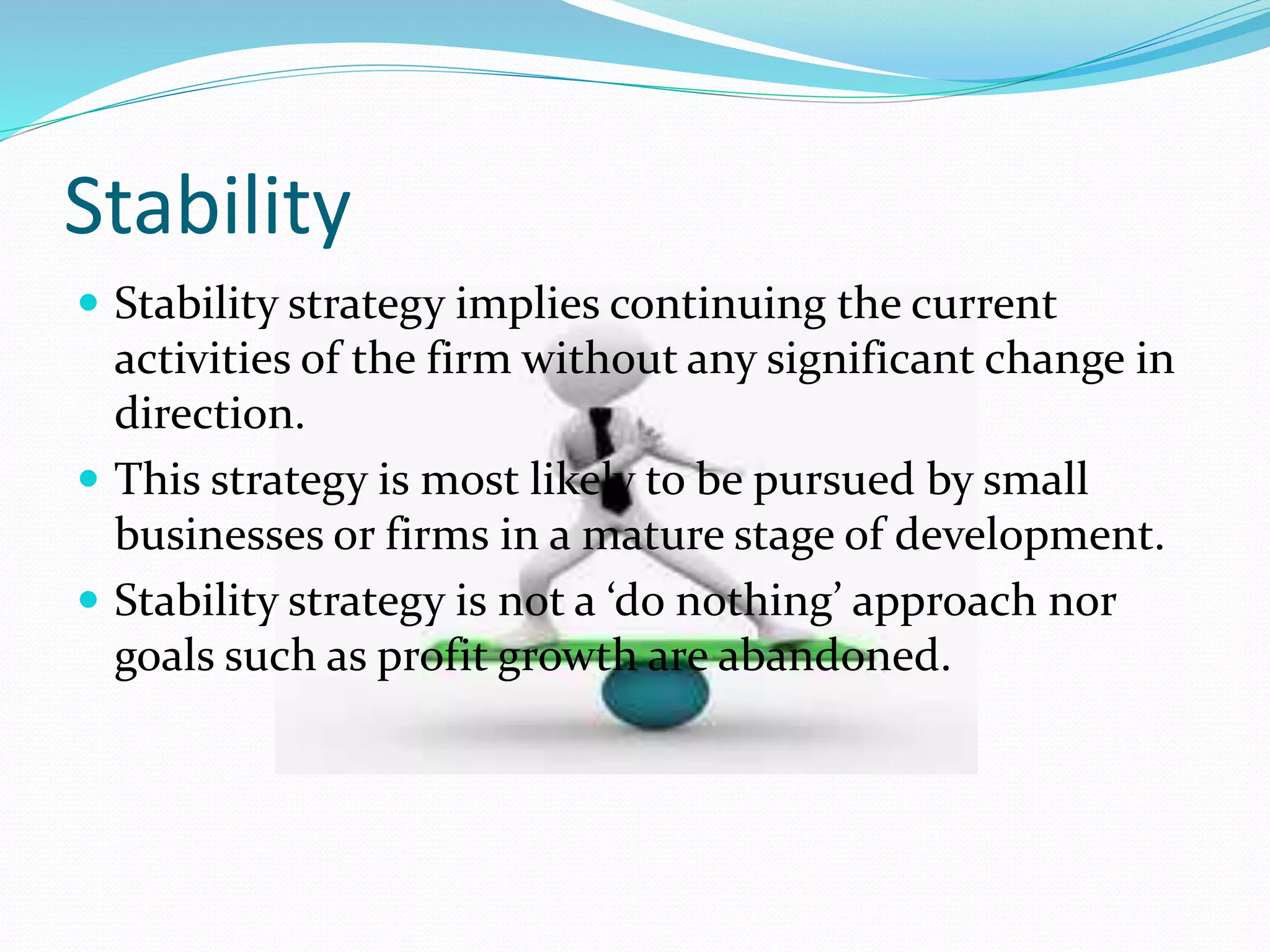 Stability strategy abhishek prakash02 | PPTX