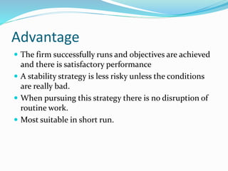 Stability strategy abhishek prakash02 | PPTX