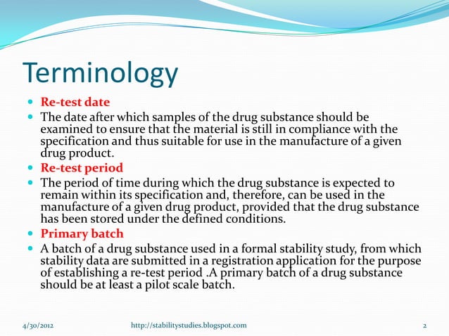 Stability Studies | PPTX