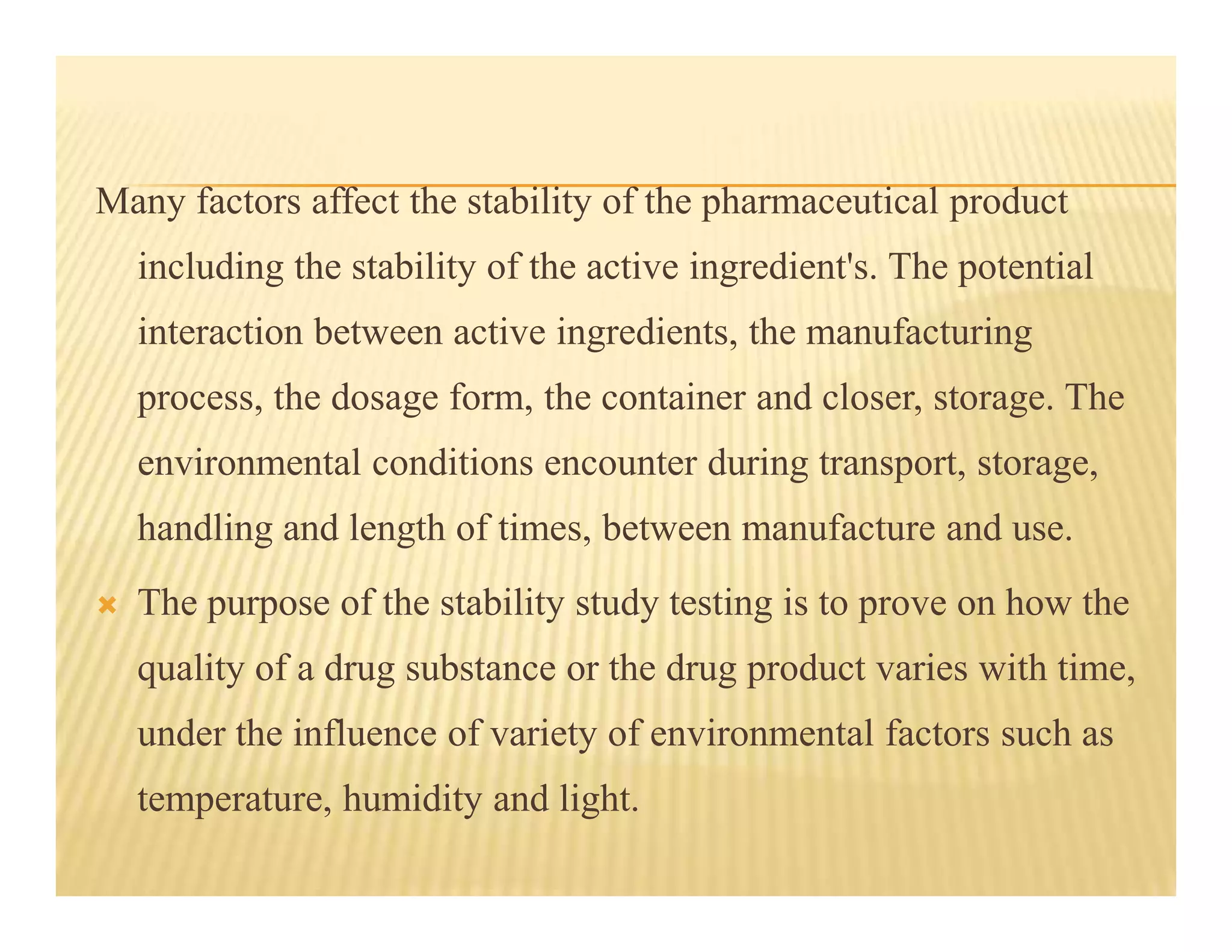 Stability studies | PDF