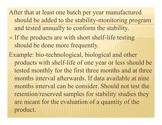 Stability studies | PDF