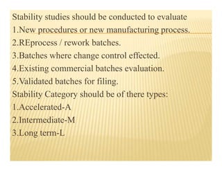 Stability studies | PDF