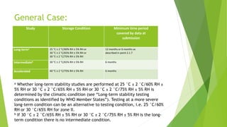 Stability studies | PPTX