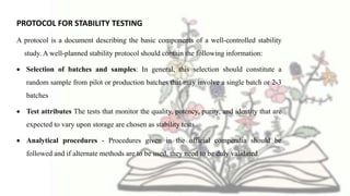 STABILITY TESTING OF HERBAL NATURAL PRODUCTS | PPTX