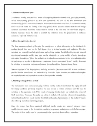 Stability studies | PDF