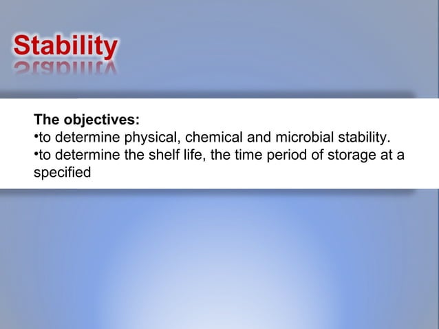 Stability Testing for Drug Substances and Drug Products | PPT ...
