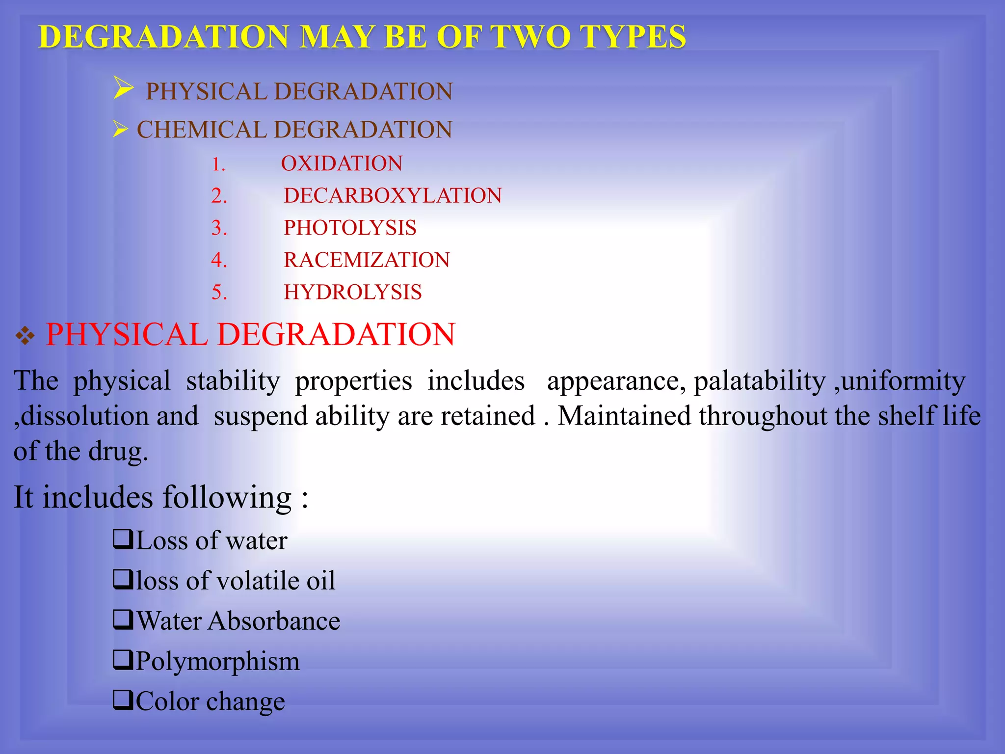 Stability studies | PPTX