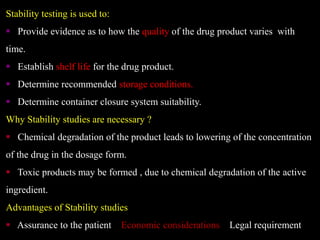 Stability studies | PPTX