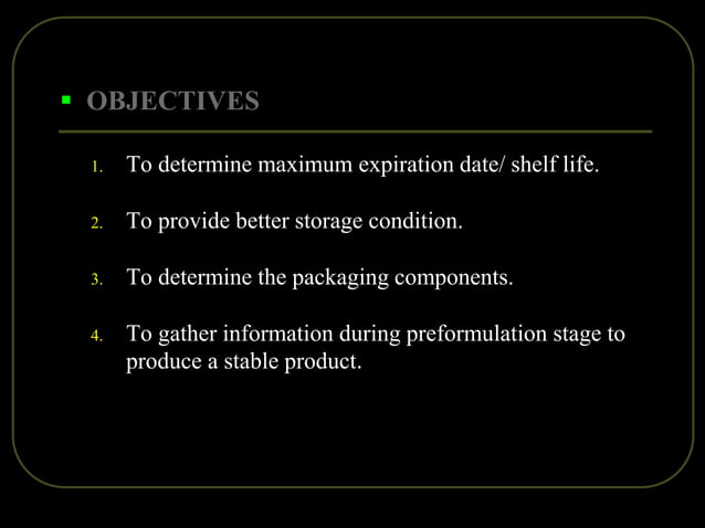 Stability studies | PPTX | Pharmaceutical Drugs | Medical Health