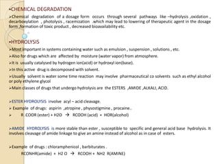 Stability studies of drugs | PPTX