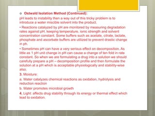 Stability studies presentation | PPTX