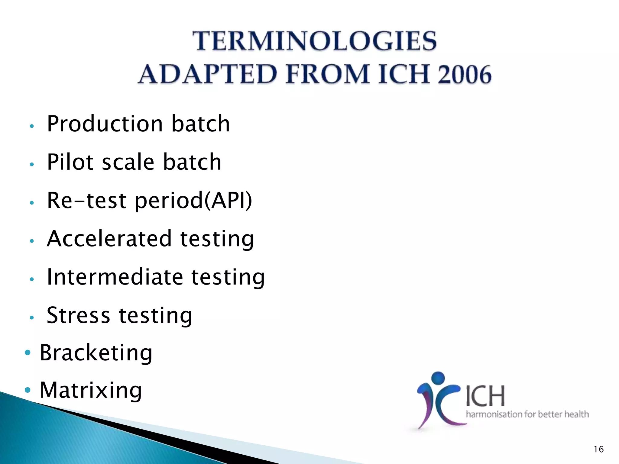 Stability studies ICH Q1A-Q1E Guidelines ppt | PPTX
