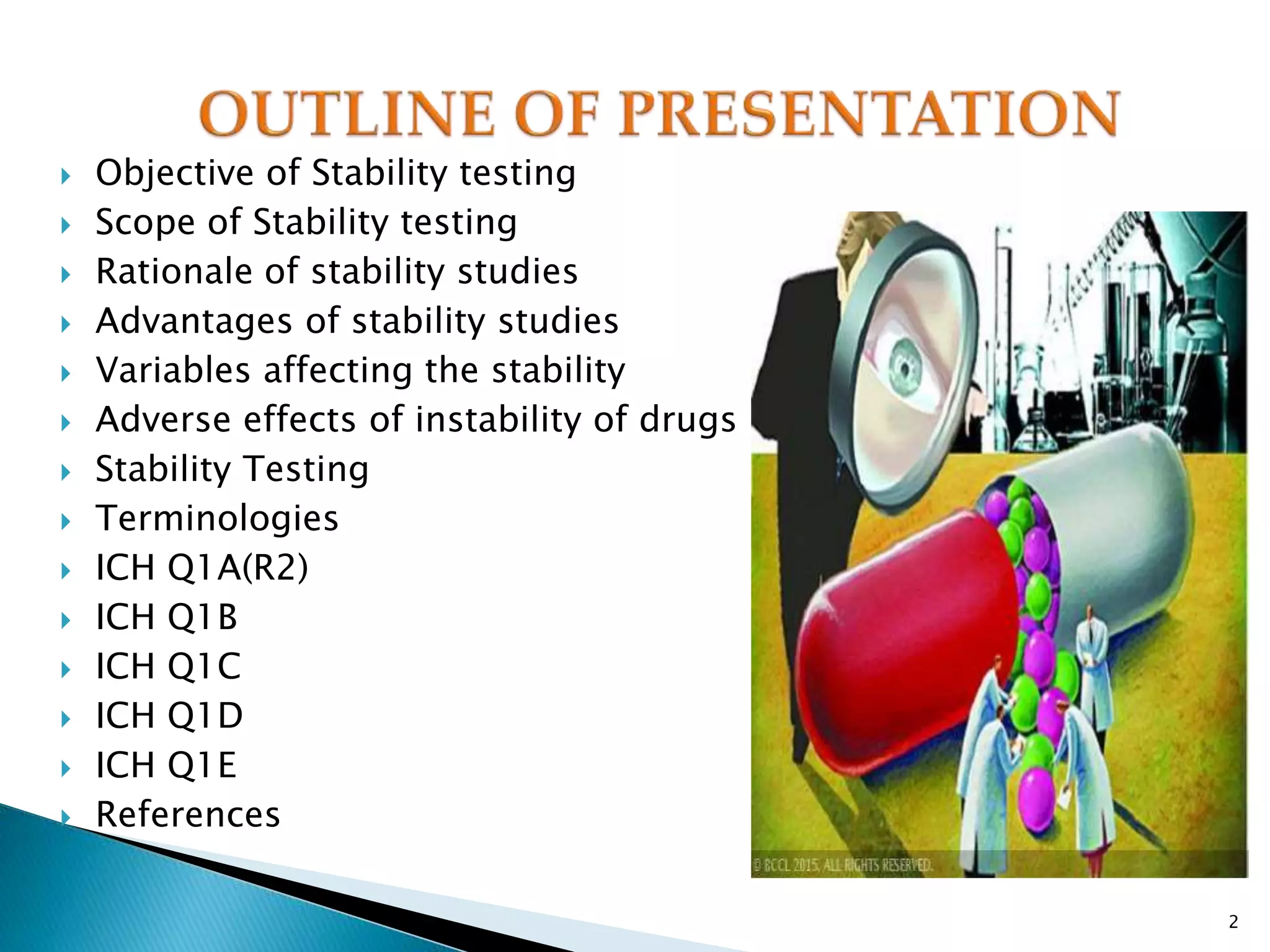 Stability studies ICH Q1A-Q1E Guidelines ppt | PPTX
