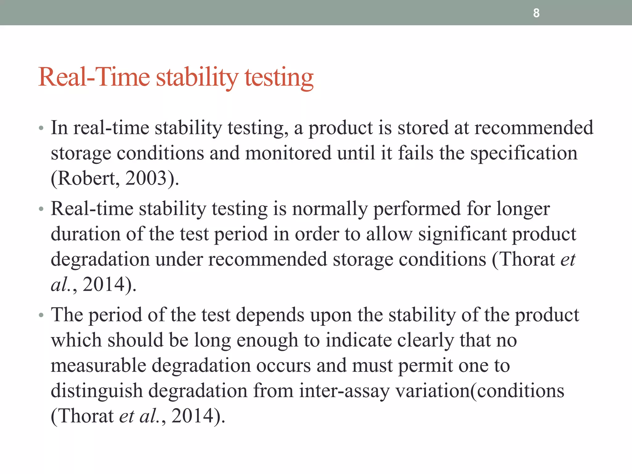 Stability study | PPT