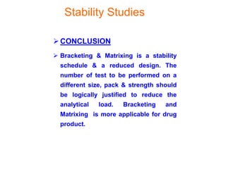 Stability study | PPT