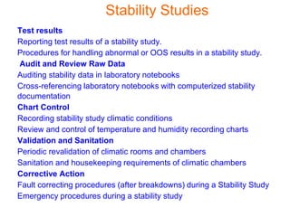 Stability study | PPT