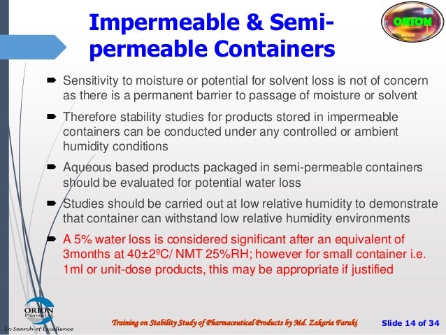 Stability study of Pharmaceutical Products and Regulatory Requirement…