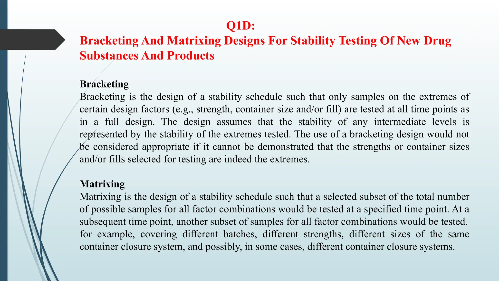 ICH Stability testing guideline B.Pharm. | PPTX