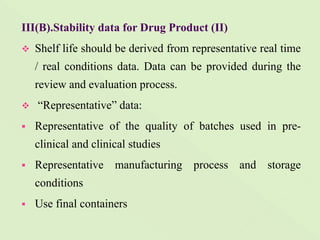 Stability testing of biotechnological/ biological products (Q5C ) | PPTX