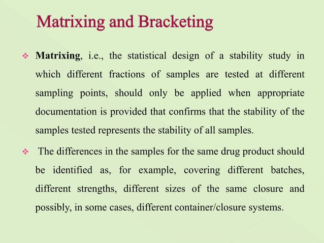 Stability testing of biotechnological/ biological products (Q5C ...