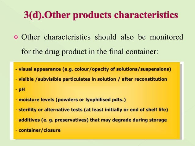 Stability testing of biotechnological/ biological products (Q5C ...
