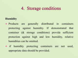 Stability testing of biotechnological/ biological products (Q5C ) | PPTX