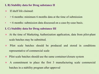 Stability testing of biotechnological/ biological products (Q5C ) | PPTX