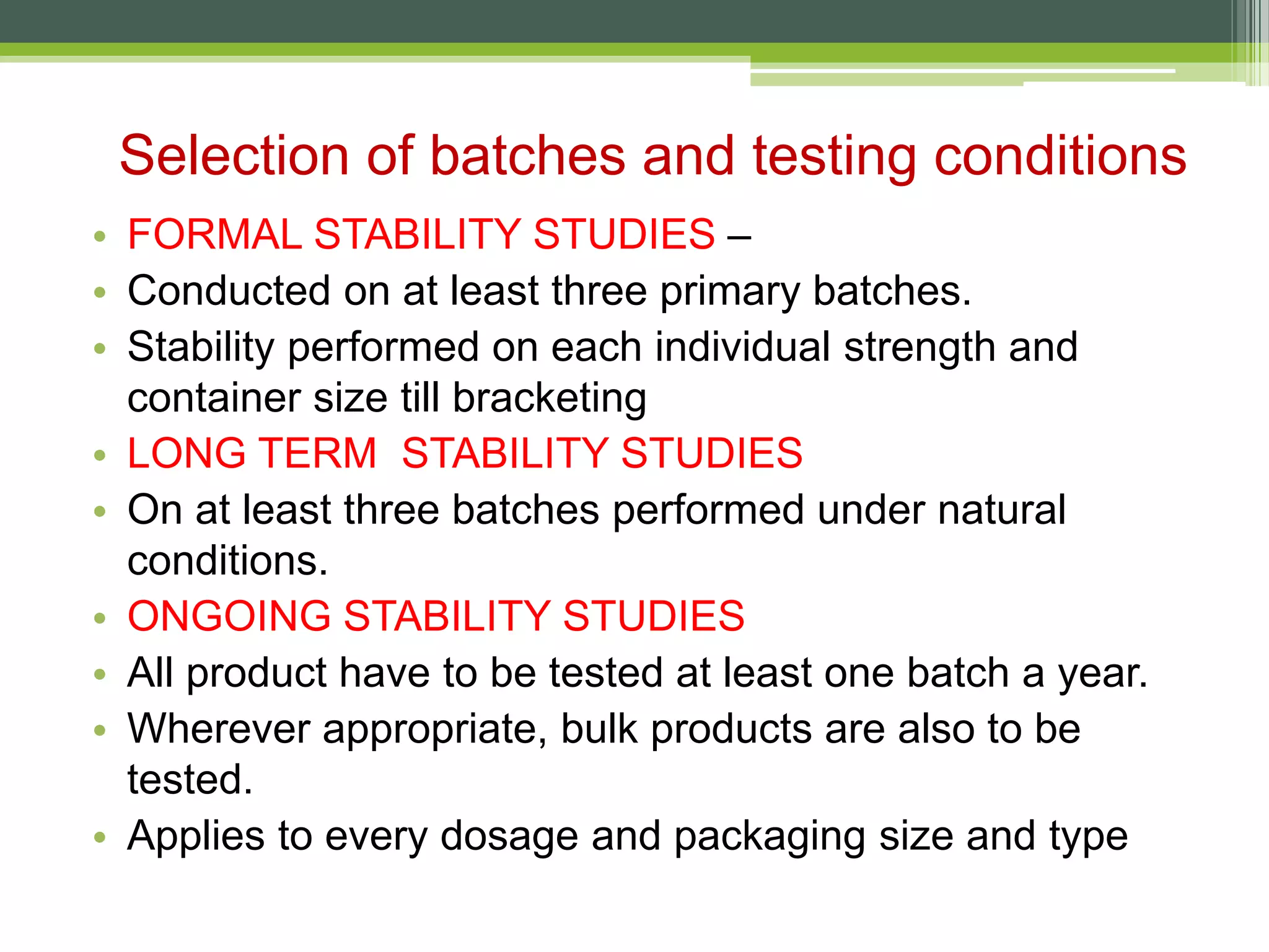 Stability testing of herbal drugs.ppt by Dr.U.Srinivasa | PPT