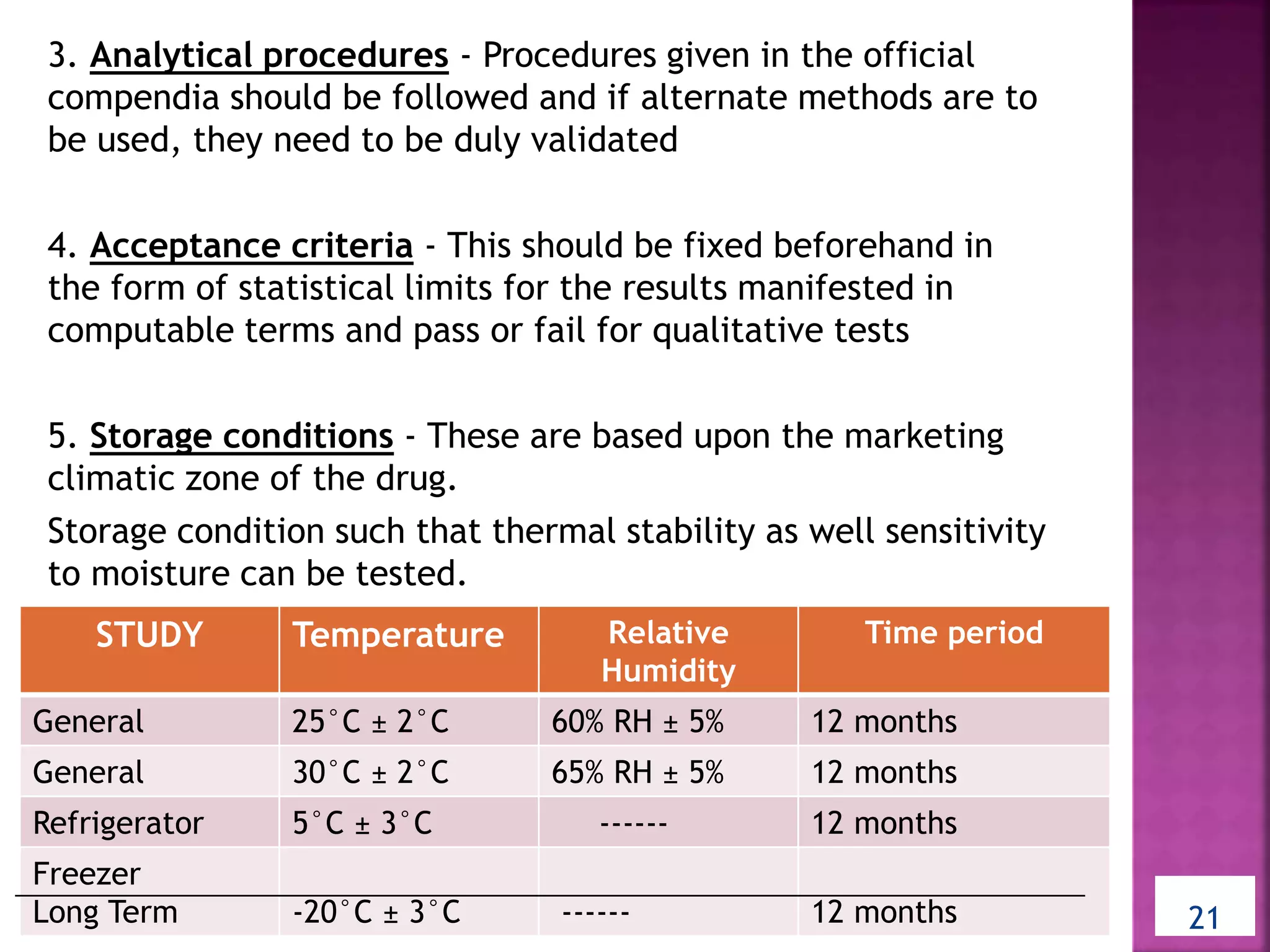 Stability testing of herbal natural products and its | PPTX