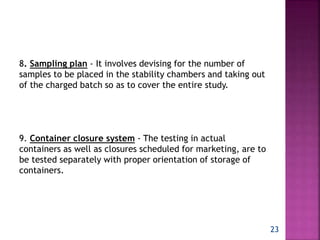 Stability testing of herbal natural products and its | PPTX