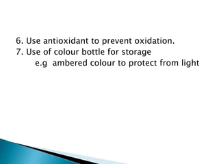 Stability testing of natrual product | PPTX