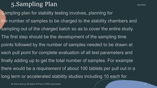 Stability testing of pharmaceutical dosage form as per ICH.pptx