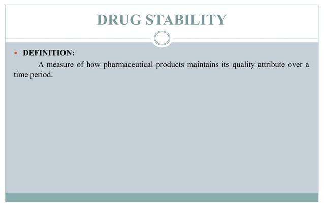 Stability testing protocols | PPTX | Pharmaceutical Industry | Industries