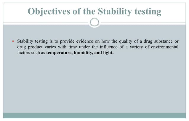 Stability testing protocols | PPTX | Pharmaceutical Industry | Industries