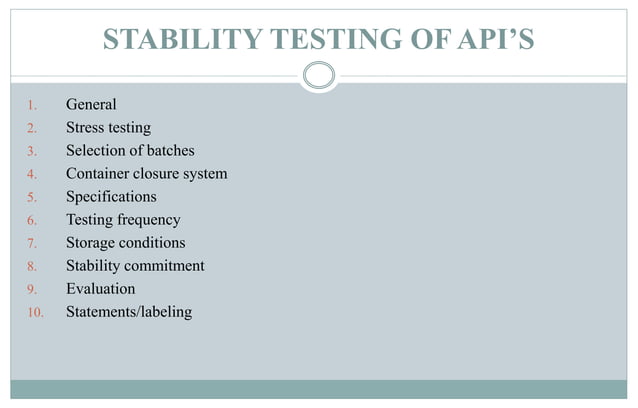 Stability testing protocols | PPTX | Pharmaceutical Industry | Industries