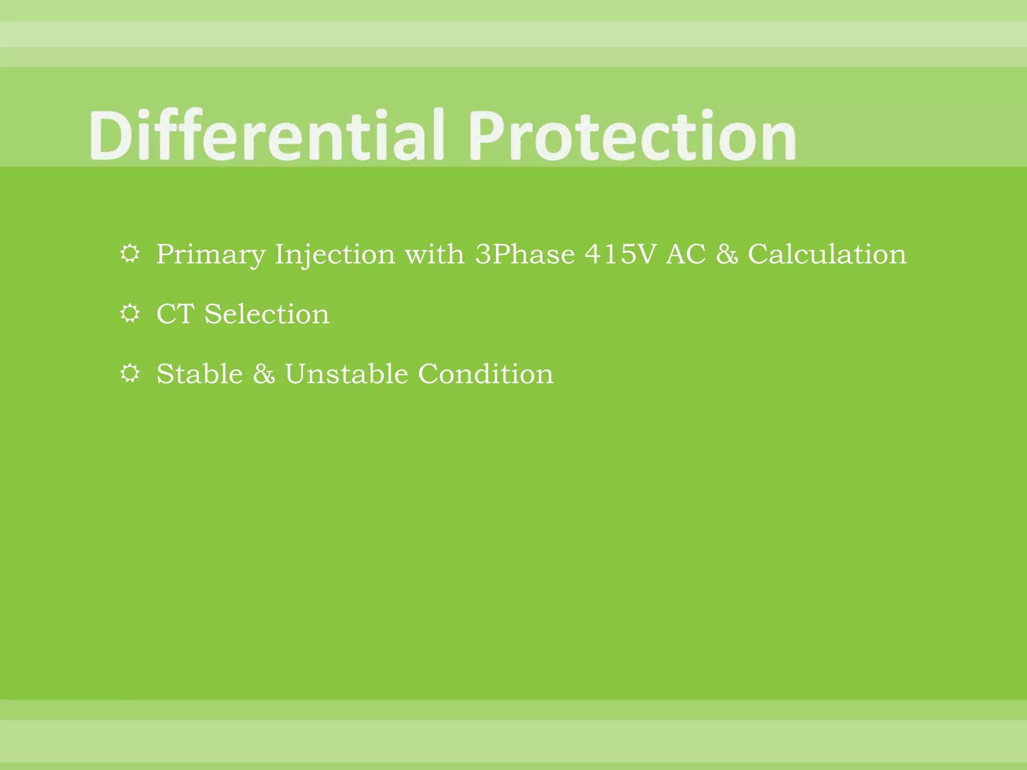 Stability test of transformer | PPTX