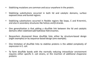 Stability to changes in amino acid sequence.pptx