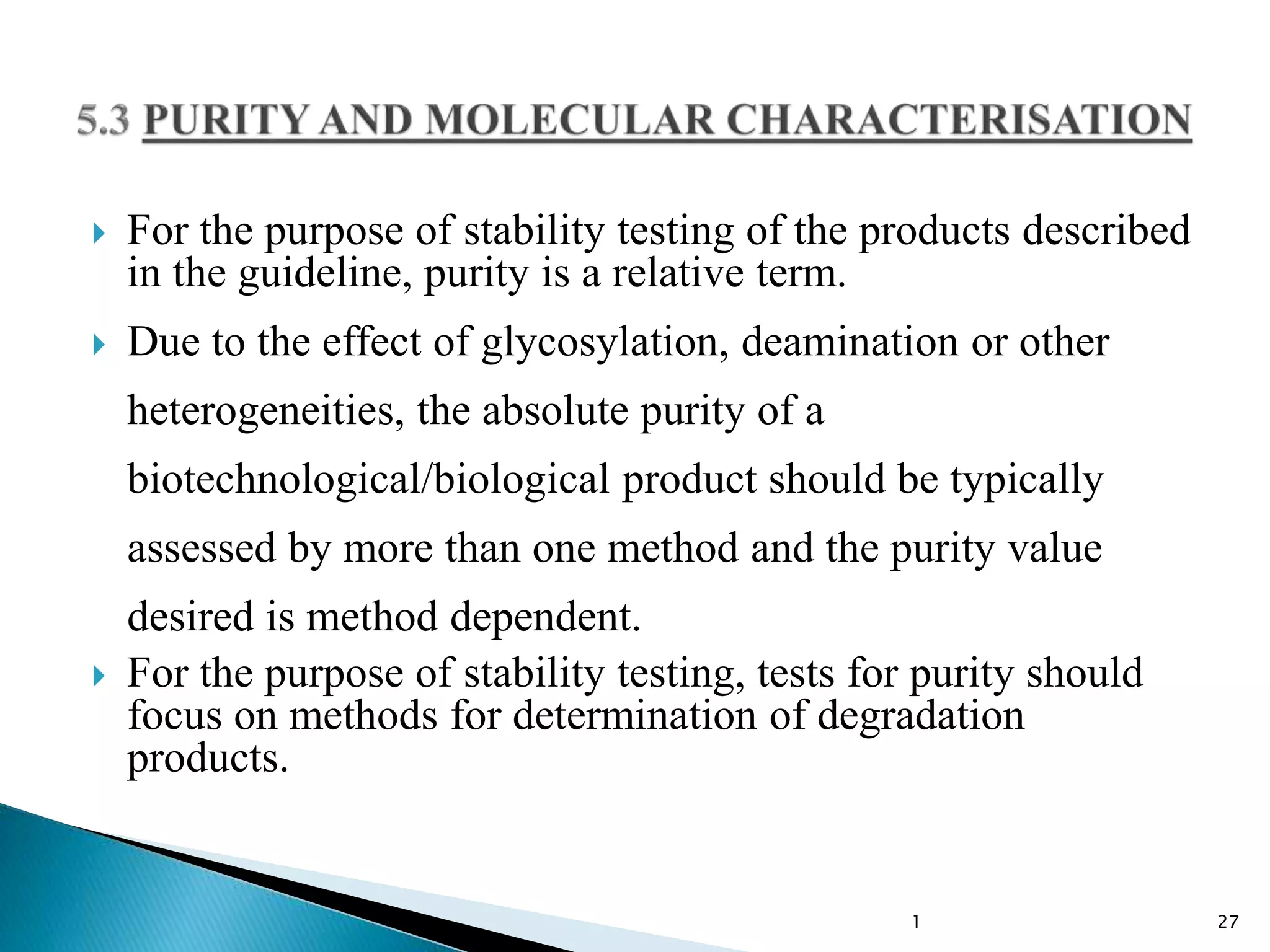 Stability zones and ich guideline q5c | PPTX