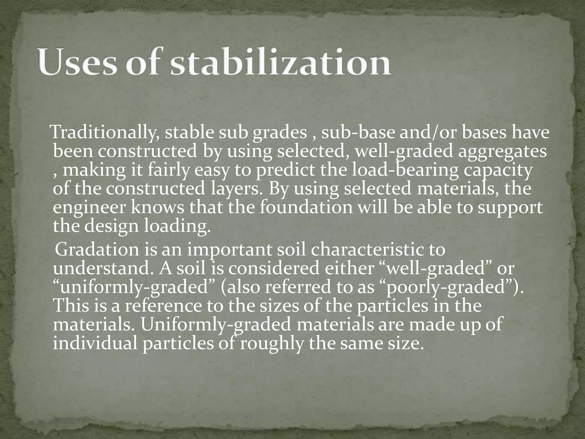 Stabilization | PPTX