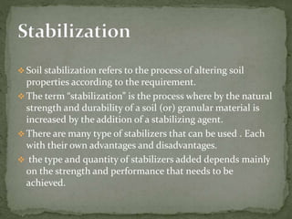 Stabilization | PPTX
