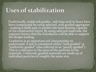 Stabilization | PPTX