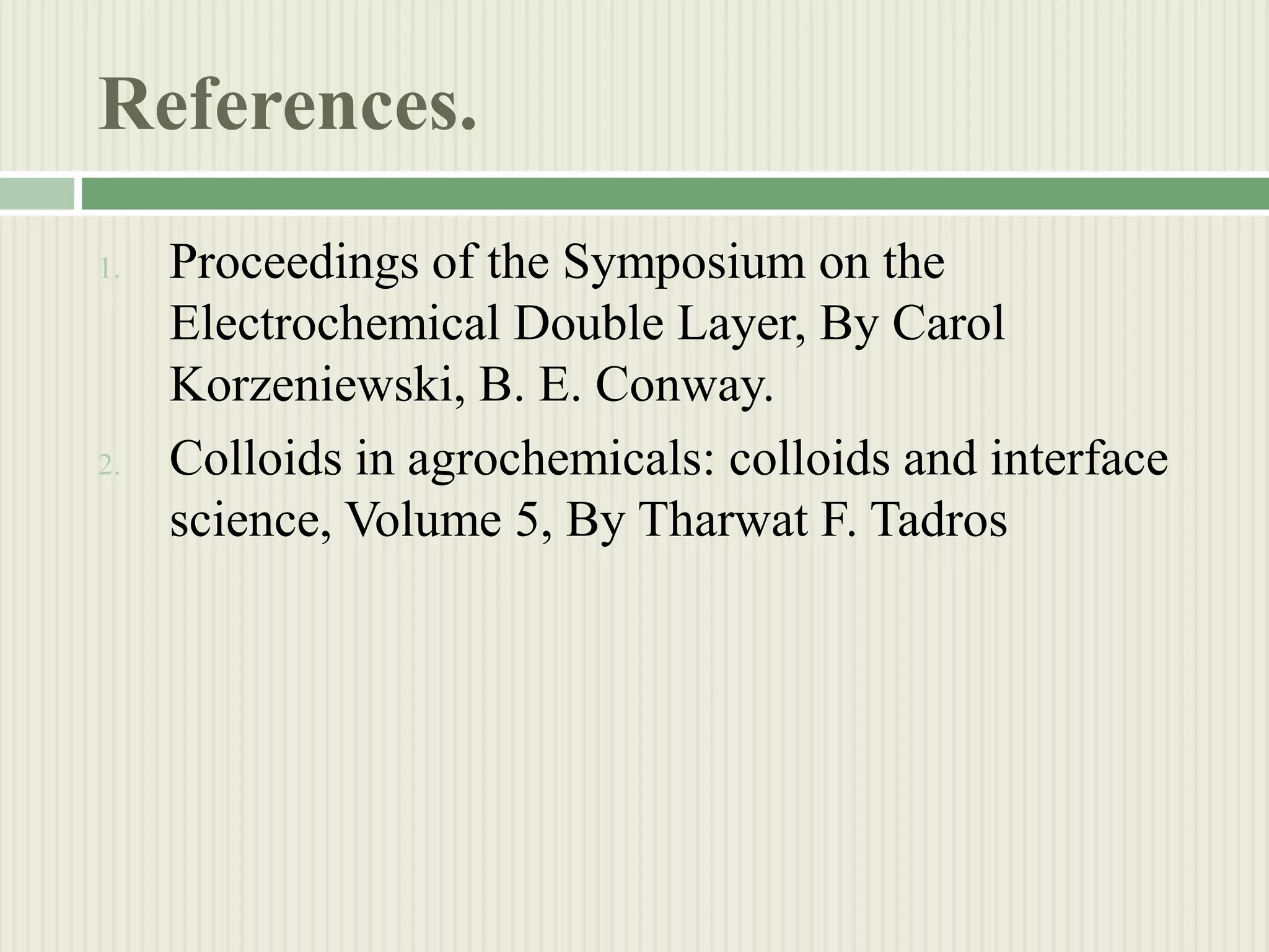Stabilization of emulsion via electrostatic | PPTX