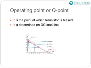 Stabilization Of Operating Point | Electrical Engineering | PPTX