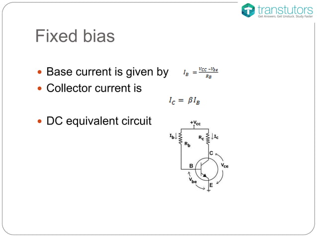 Stabilization Of Operating Point | Electrical Engineering | PPTX