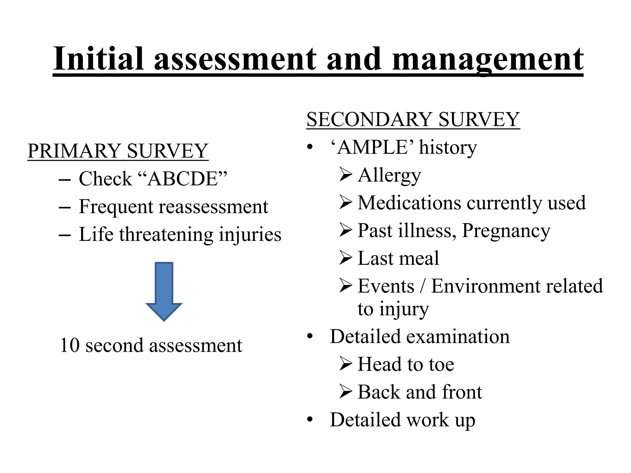 Stabilization of polytrauma patient | PPTX