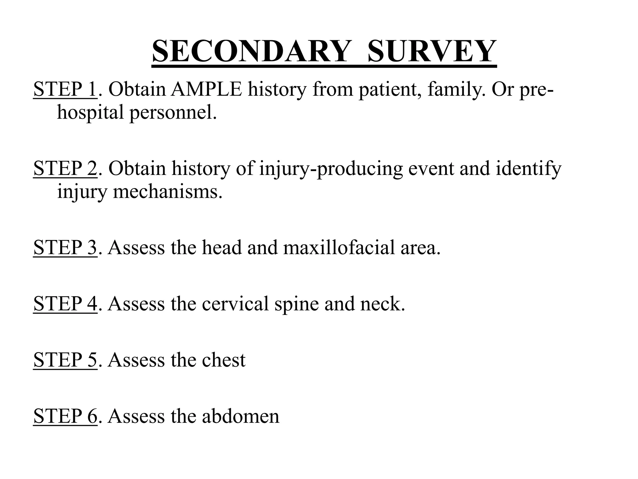 Stabilization of polytrauma patient | PPTX